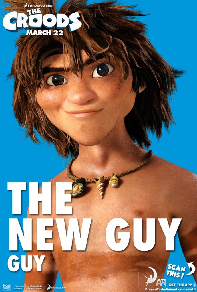 10 character posters for DreamWorks Animation’s The Croods - Scannain
